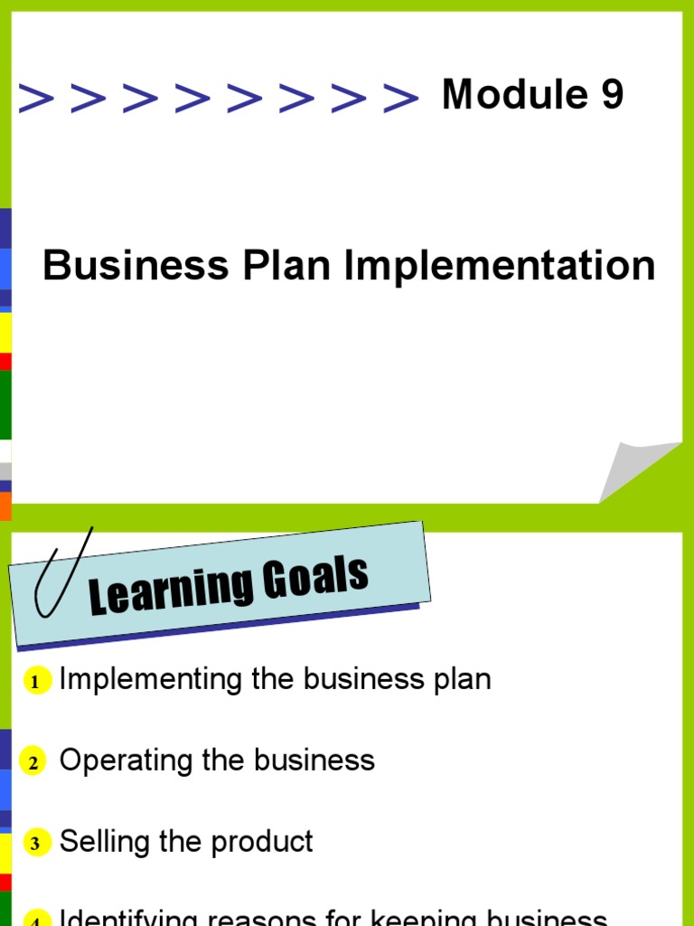 Module 9 Business Implementation | PDF | Expense | Economies