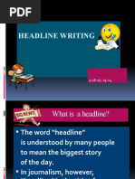 News Writing 101 | PDF | News | Journalism