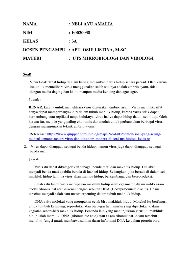 Neli Ayu Amalia - E0020038 | PDF