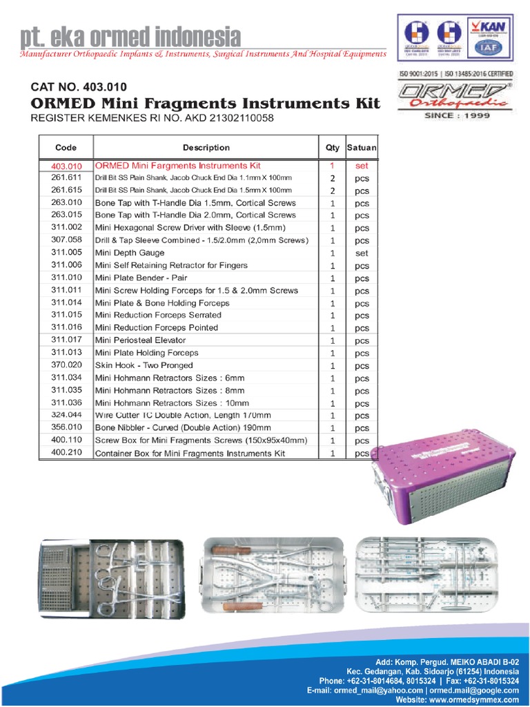 31 Mini Instruments | PDF