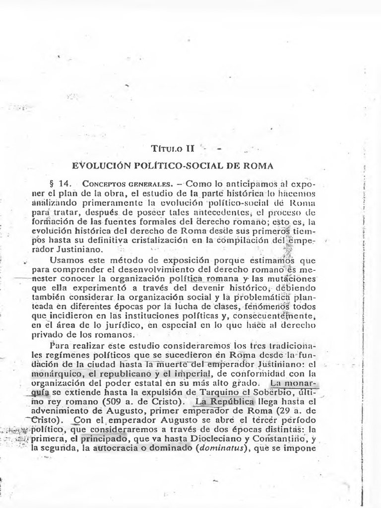 Historia Del Derecho Romano 1 Pdf Roma Antigua Antiguedad Clasica