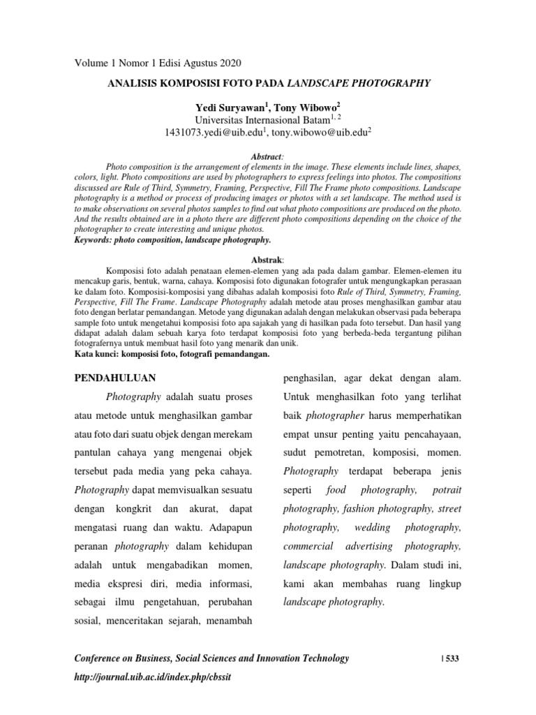 Landscape Photography | PDF