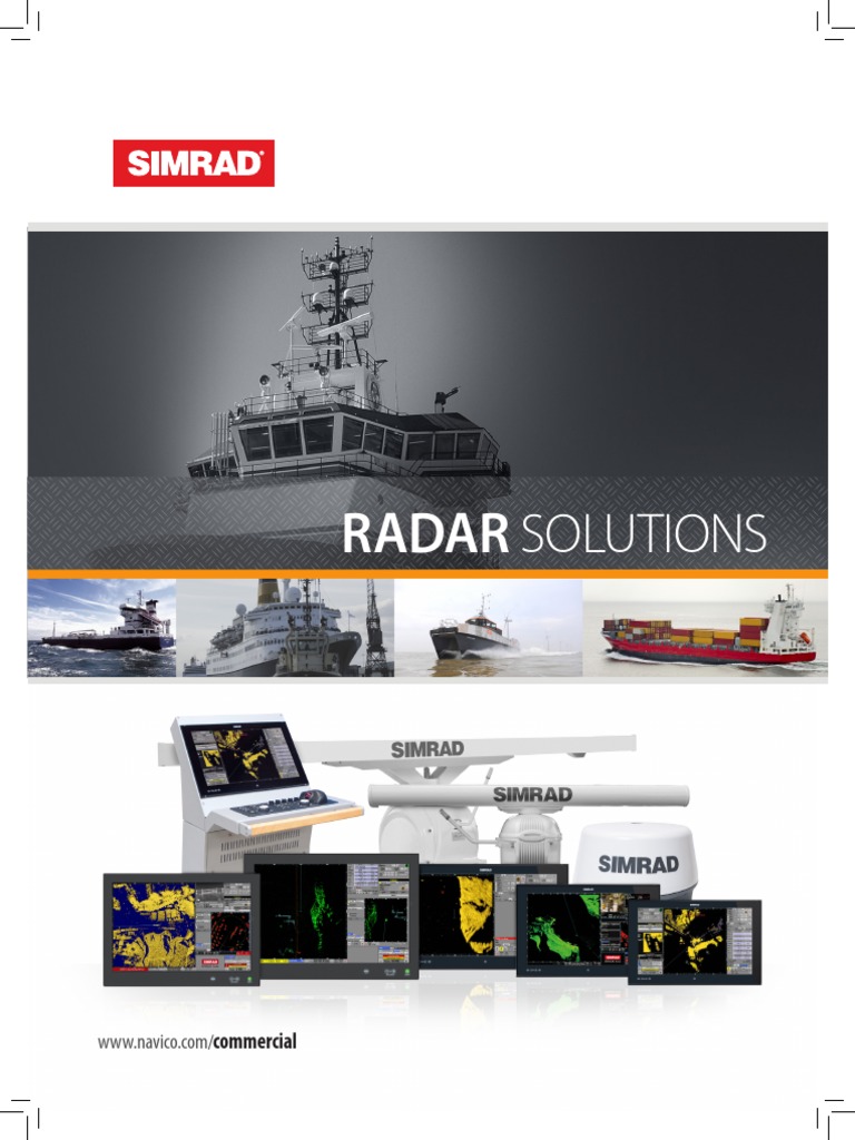 Simrad Pro ARGUS Radar Solutions Brochure | PDF | Radar | Computer Monitor