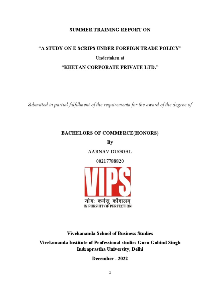 Project STRVV Aarnav | PDF | Focus Group | Hypothesis