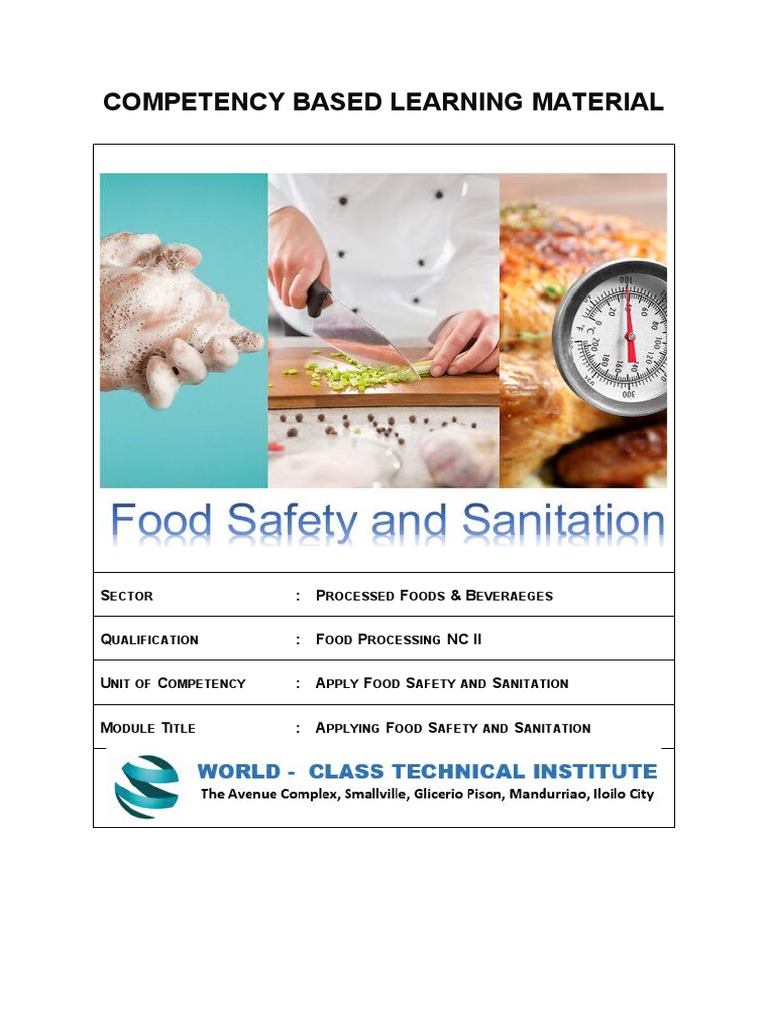 Competency Based Learning Material: S: P F & B Q: F P NC Ii U C: A F S S M T: A F S S | PDF ...