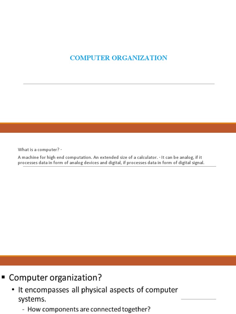 CO Unit 1 | PDF | Computer Data Storage | Central Processing Unit CO Unit 1 | PDF | Computer Data Storage | Central Processing Unit