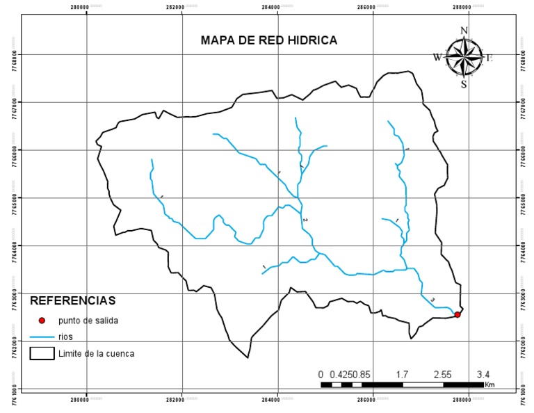 Mapa Red Hidrica | PDF