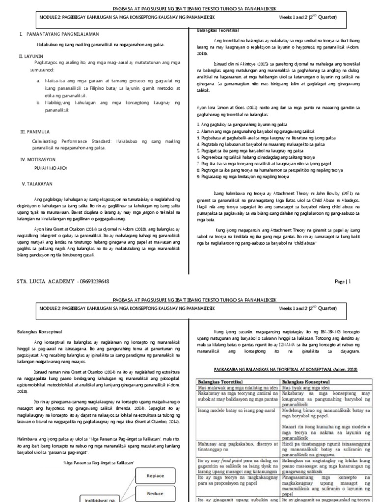 Weeks 1-2 Module 1 | PDF