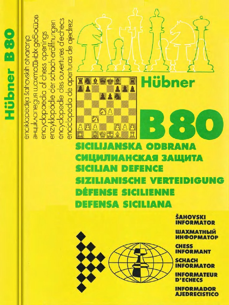 Encyclopedia of Chess Openings Sicilian Defense B80 - Scheveningen ...