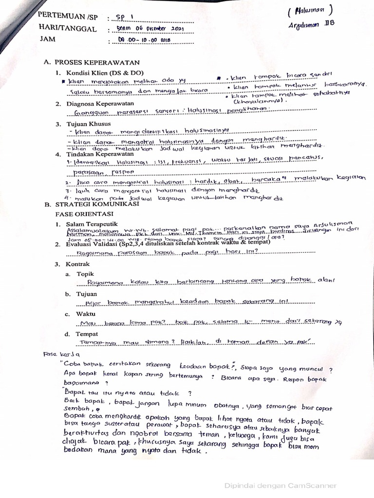 SP 1 Halusinasi | PDF