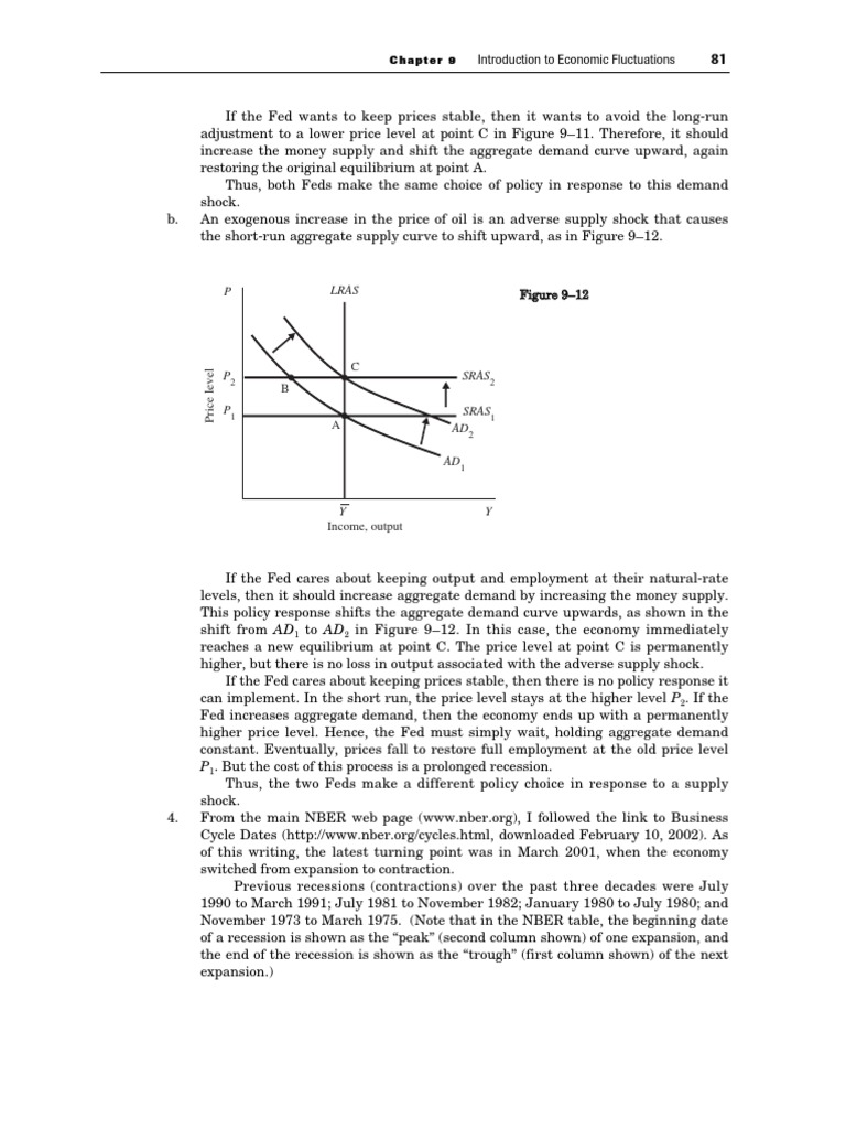 Understanding the Impact of Economic Fluctuations Through Monetary Policy Responses to Demand ...