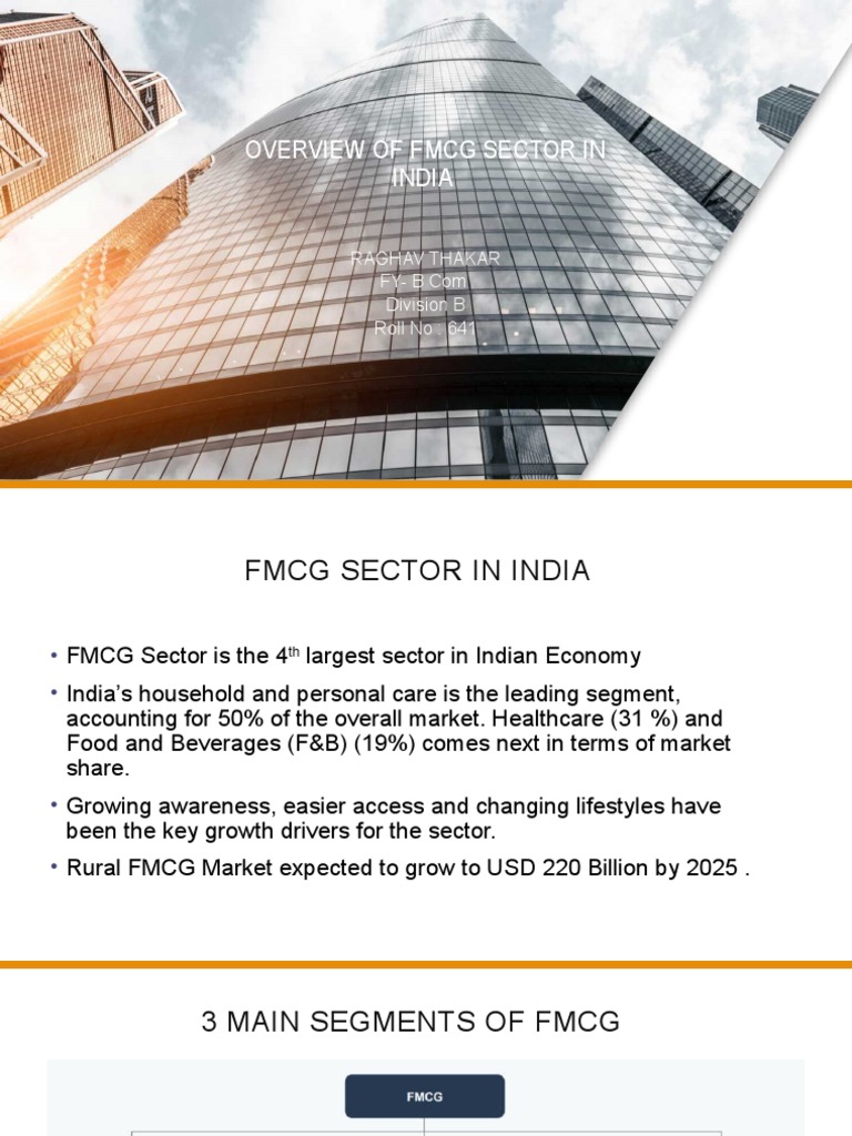 FMCG Sector in India: An Overview of Key Growth Drivers and Popular ...