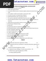 WSN Unit-Wise Imp. Questions | PDF | Wireless Ad Hoc Network | Wireless ...