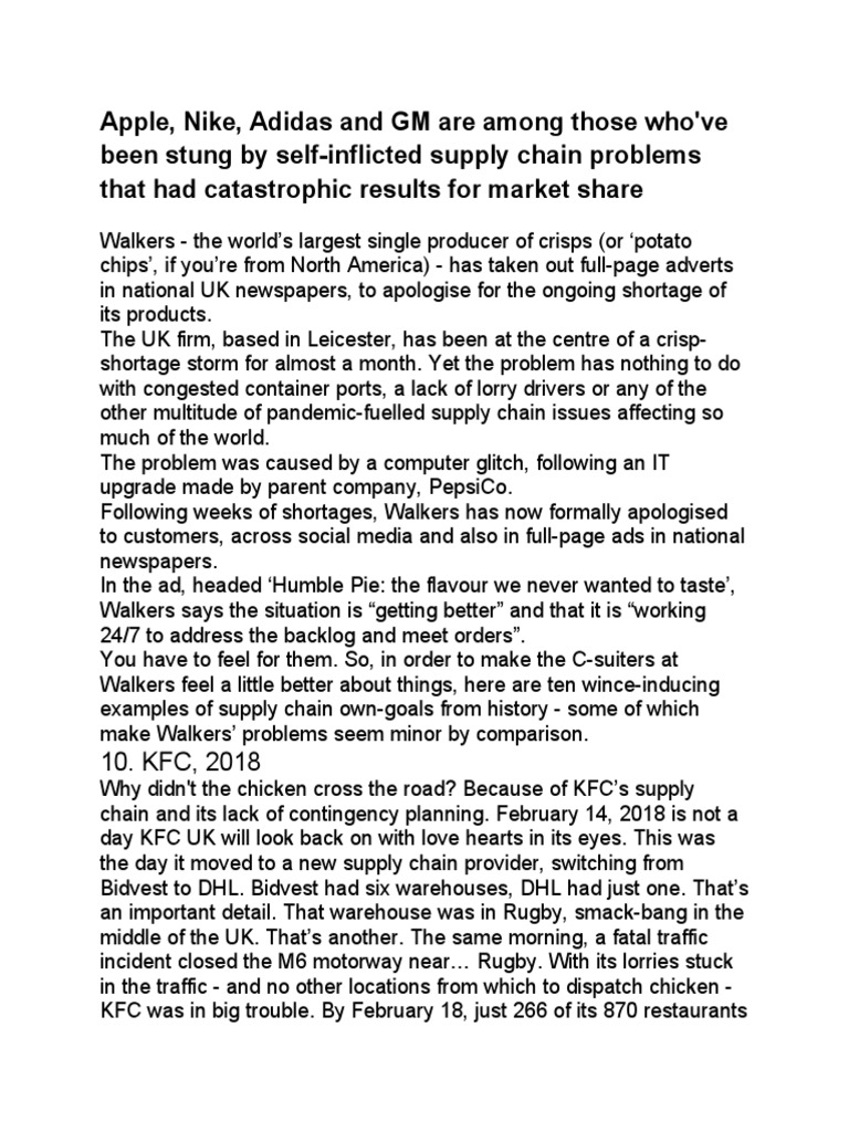 Apple | PDF | Apple Inc. | Inventory