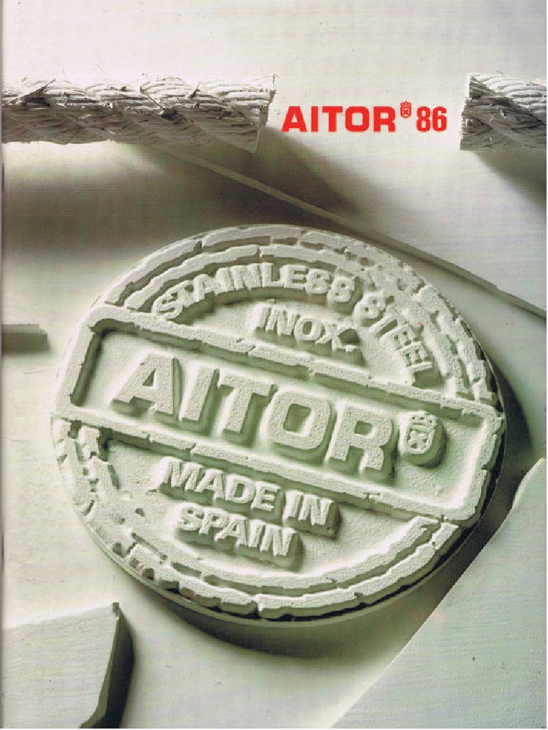 Catalogo Aitor 1986 | PDF