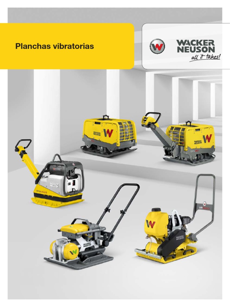 Planchas Vibratorias | PDF | Tanques | Cargador de batería