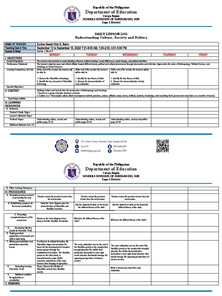 Week4 UCSP | PDF | Learning | Teachers