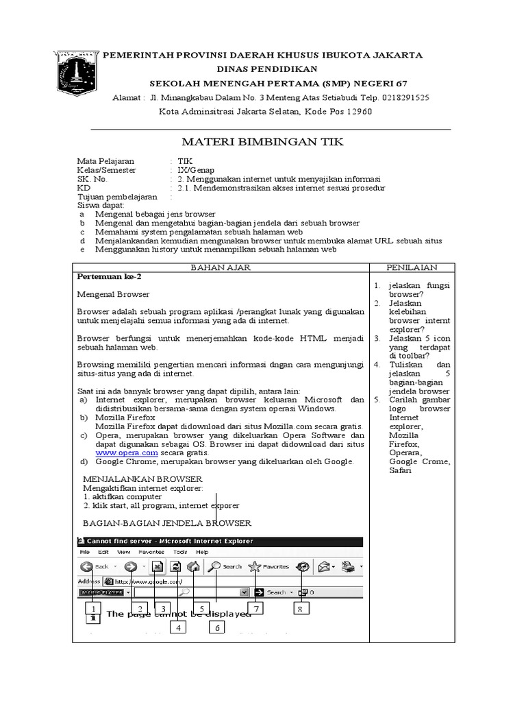 Mengenal Bagian-Bagian Browser | PDF | Seni | Komputer