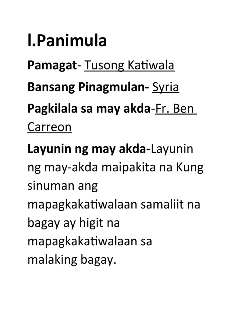 Pamagat-Tusong Katiwala Bansang Pinagmulan - Syria Pagkilala Sa May ...