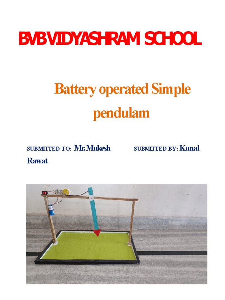 Sample Project | PDF | Pendulum | Oscillation