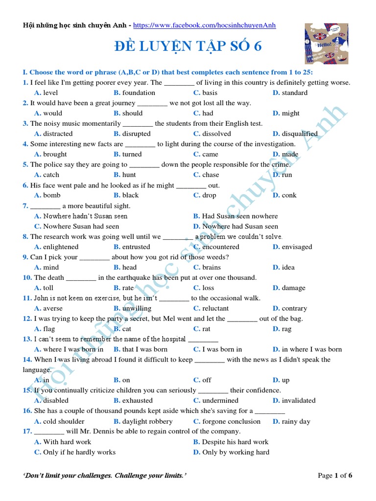 De Luyen Tap So 6 | Download Free PDF | Tsunami | Earthquakes