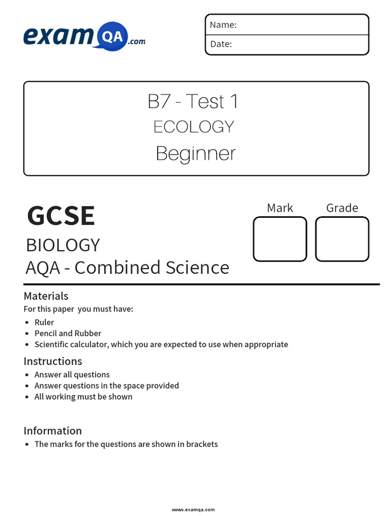 AQA-GCSE-Combined-B7-Test-1-Beginner-QP-unlocked | PDF | Greenhouse ...