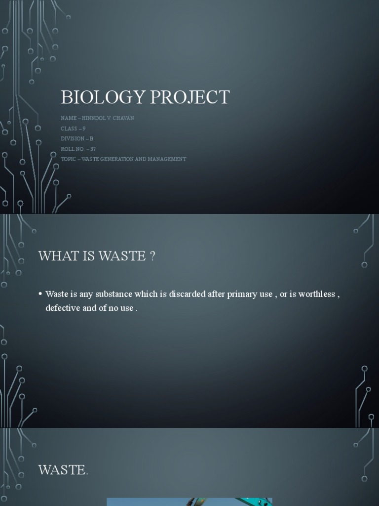 Biology Project | PDF