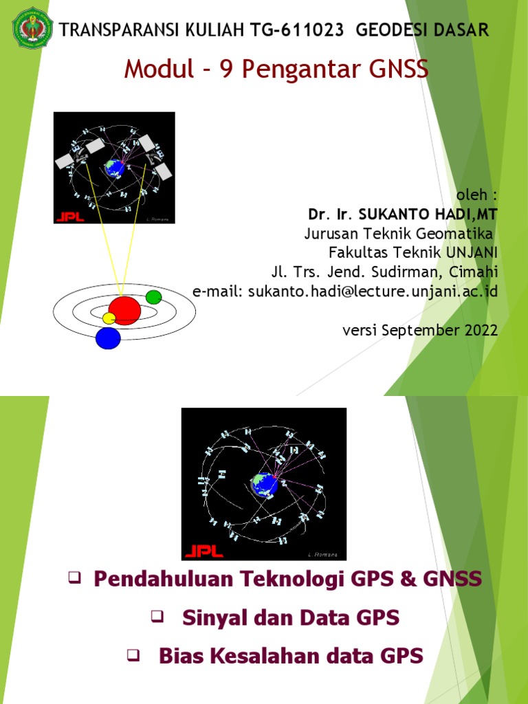 Modul 9 - Pengantar GPS | PDF