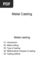 Casting Fundamentals Design | PDF | Casting (Metalworking) | Applied ...
