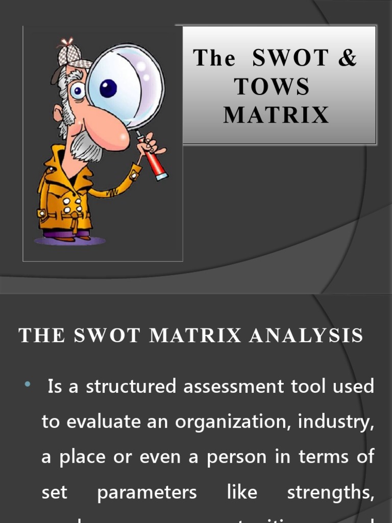 The Swot Matrix Analysis | PDF | Swot Analysis | Business