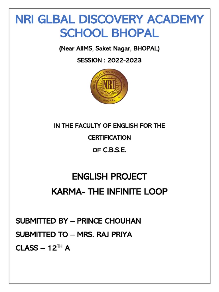 English Project Final | Download Free PDF | Karma | Reincarnation