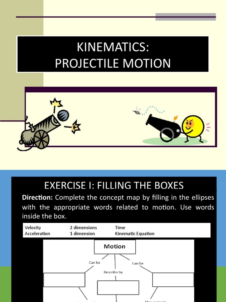 Projectile Motion | PDF | Kinematics | Projectiles