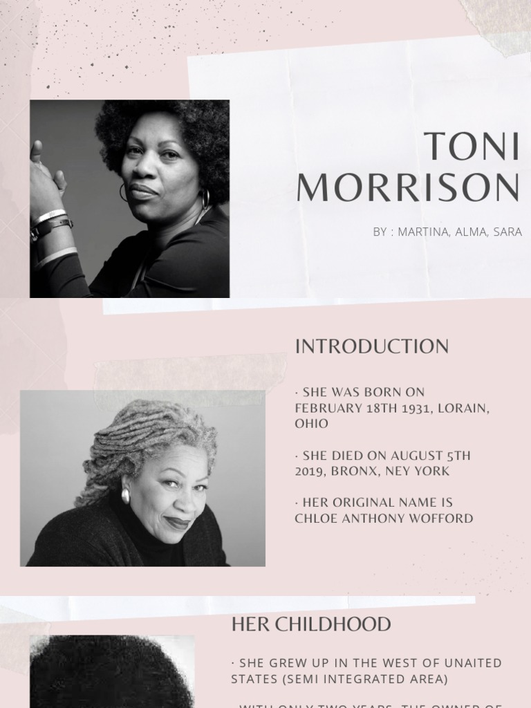Toni Morrison | PDF