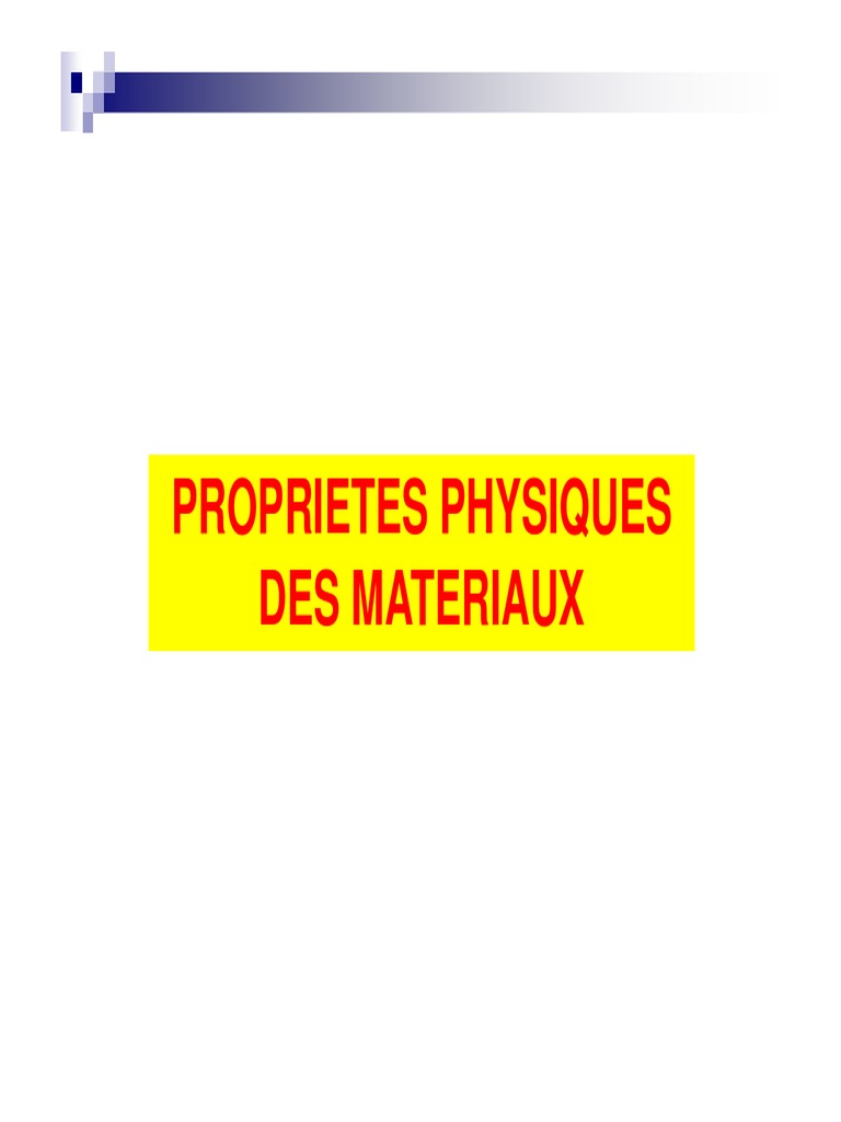 Propriétés Électriques des Matériaux | PDF | Ferromagnétisme | Théorie ...