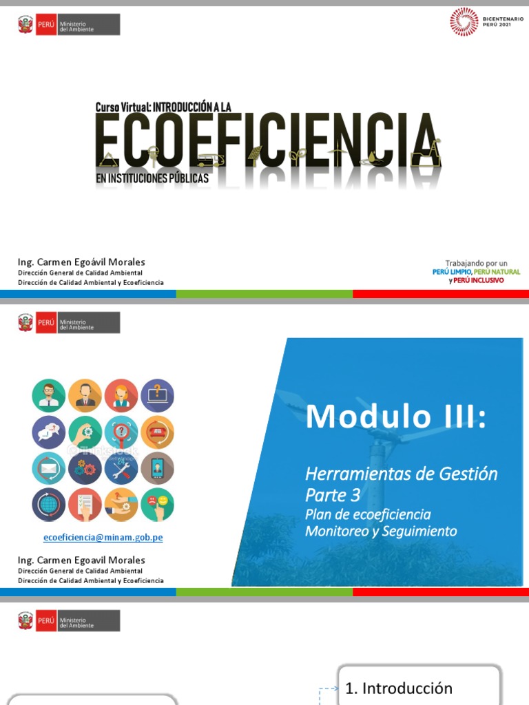Modulo III - Parte 3 - Herramienta de Gestion - Plan y Monitoreo | PDF | Presupuesto | Perú