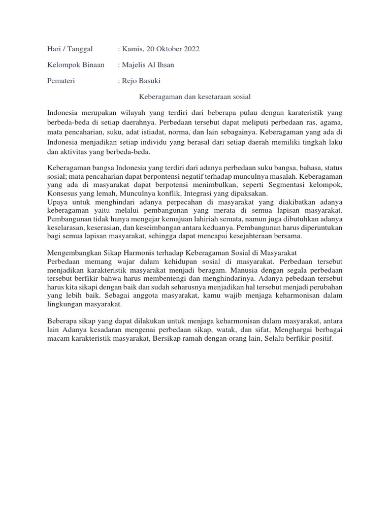 Al Ihsan 20 Okt | PDF