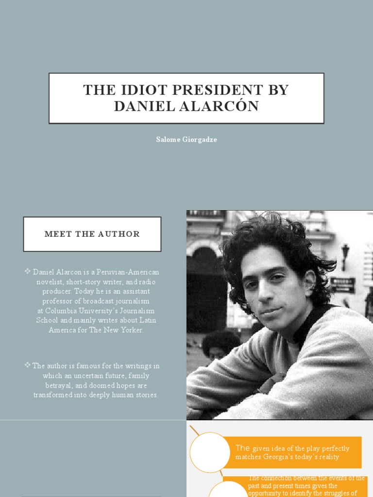 The Idiot President: A Modern Parable | PDF