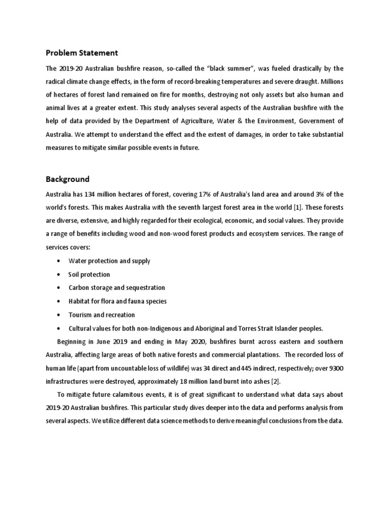 Sample Assignment 1 | PDF | Wildfire | Australia Sample Assignment 1 | PDF | Wildfire | Australia