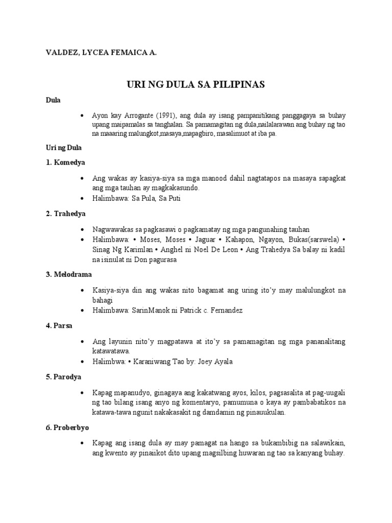 TEKSTO Sa Paksa | PDF