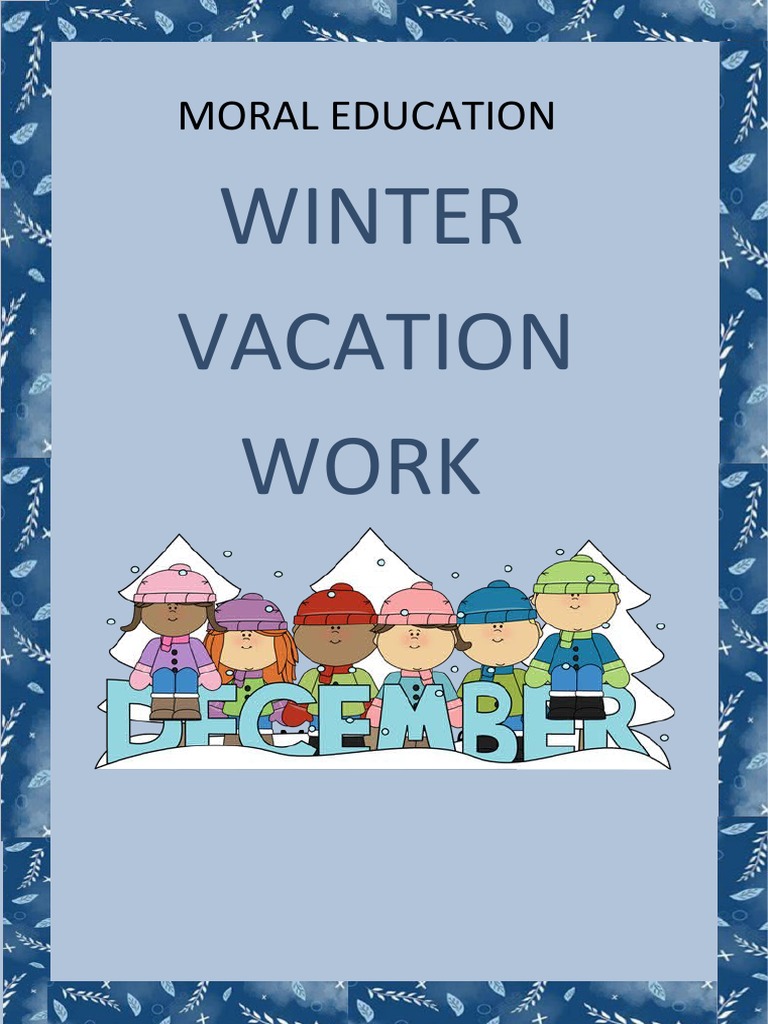 M.E Winter Vacation Work | PDF | Disciplines | Social Institutions