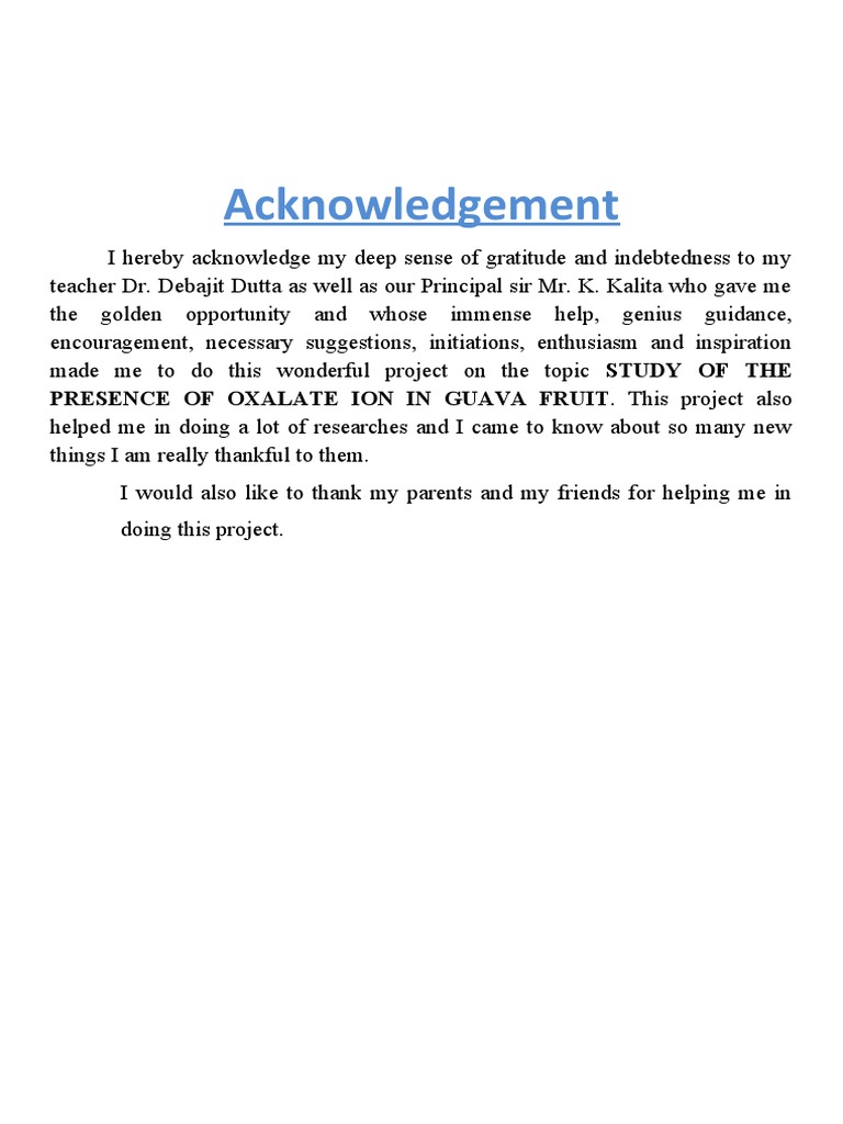 Presence Of Oxalate Ions In Guava Pdf Titration Chemistry