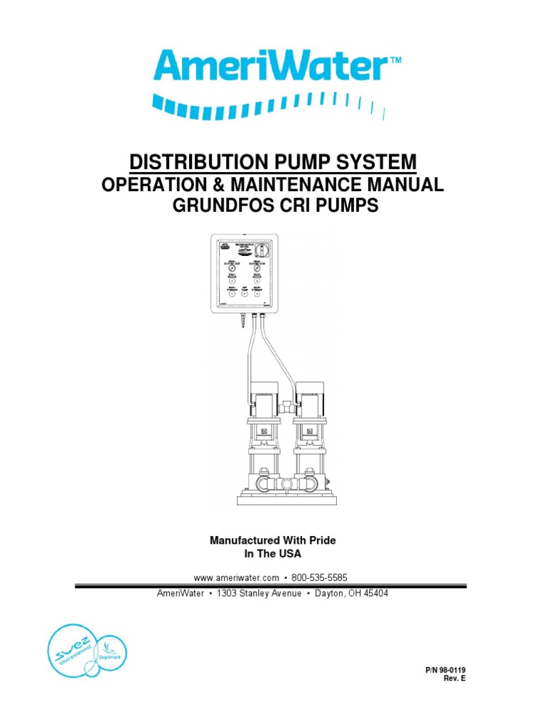 DISTRIBUTION PUMP SYSTEM OPERATION & MAINTENANCE GUIDE | PDF | Pump ...
