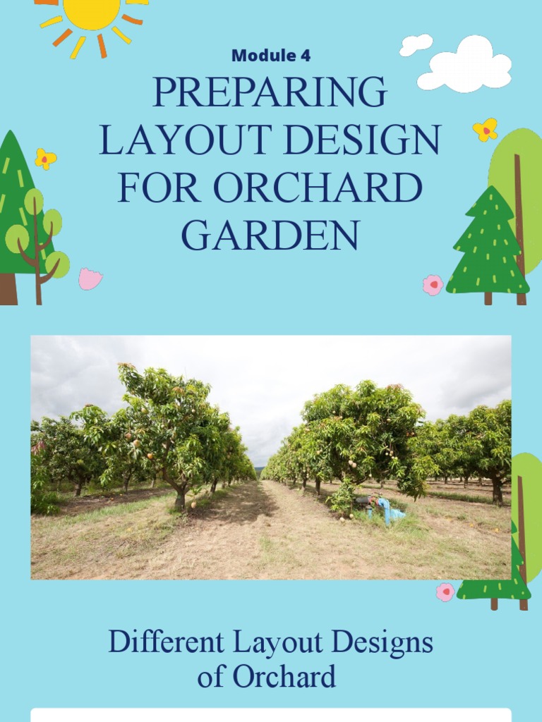 Module 4 Preparing Layout Design For Orchard | Download Free PDF ...
