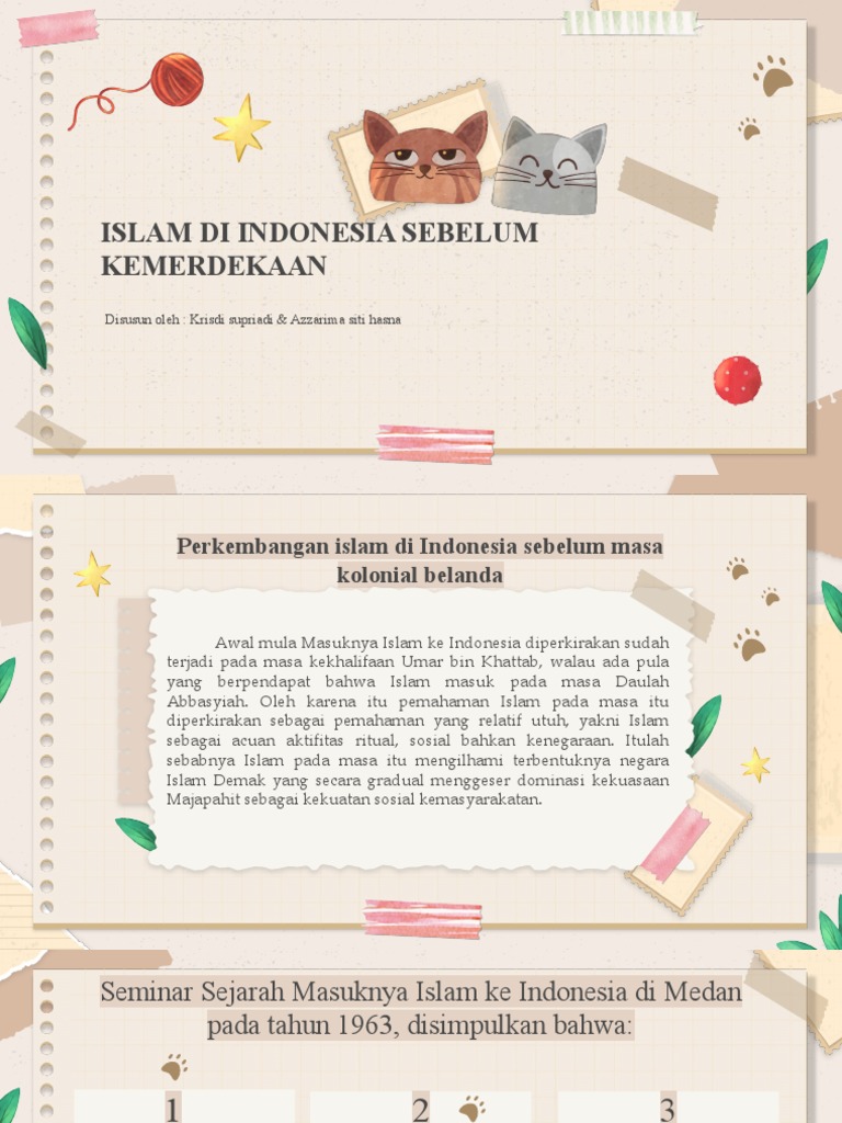 Sejarah Islam Sebelum Kemerdekaan | PDF