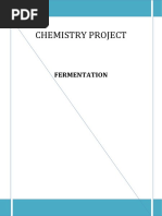 Comparative Study of The Rate of Fermentation of Various Food Materials ...