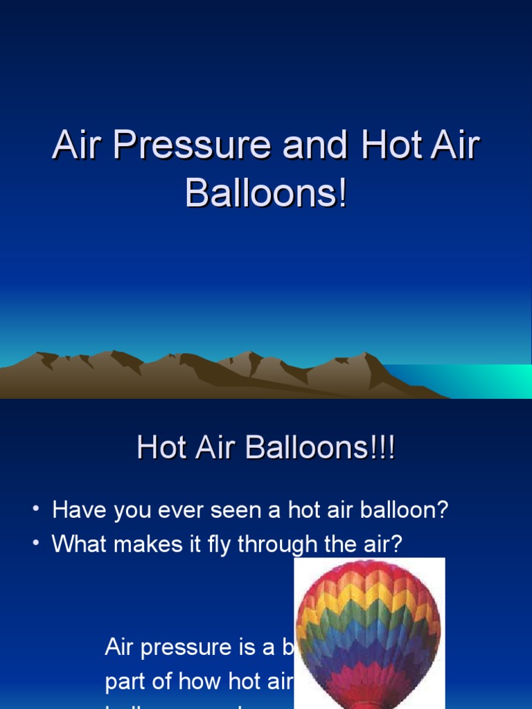 Air Pressure Presentation Revised 1.1 | PDF | Atmosphere Of Earth ...