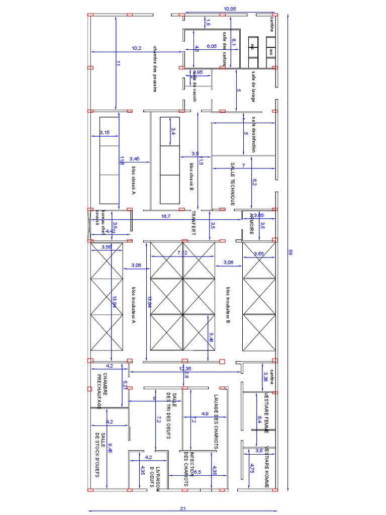 Plan Architecture Couvoir YAKRO Couleur | PDF