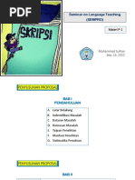 Contoh PPT Sempro | PDF