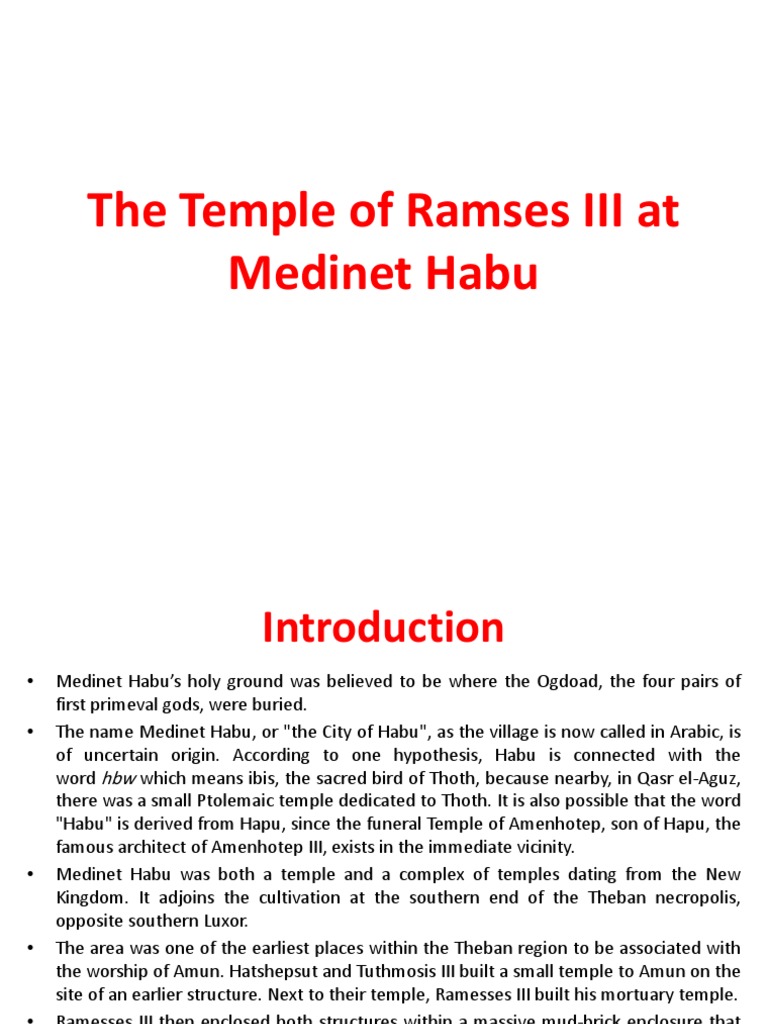 Medinet Habu g3 | PDF | Thebes | Ancient Egypt Medinet Habu g3 | PDF | Thebes | Ancient Egypt