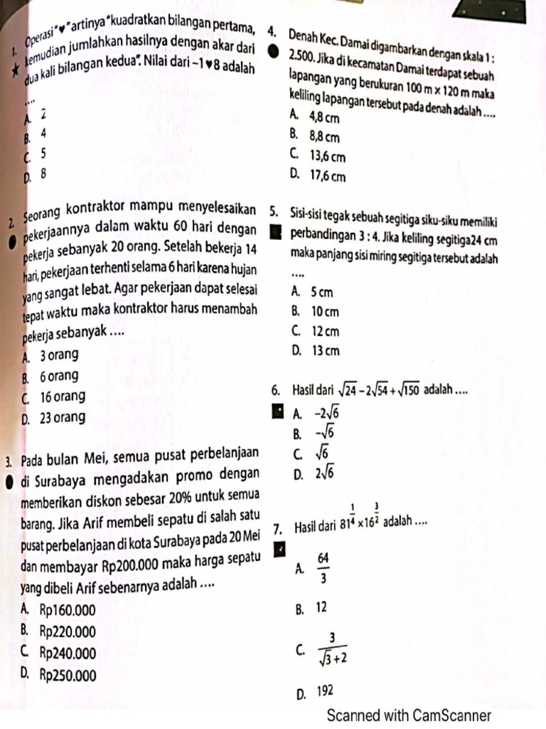 Math Paket 2 | PDF